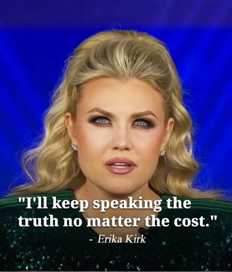 ERIKA KIRK ACCEPTS THE CHARLIE KIRK LEGACY AWARD — AND VOWS TO NEVER ...