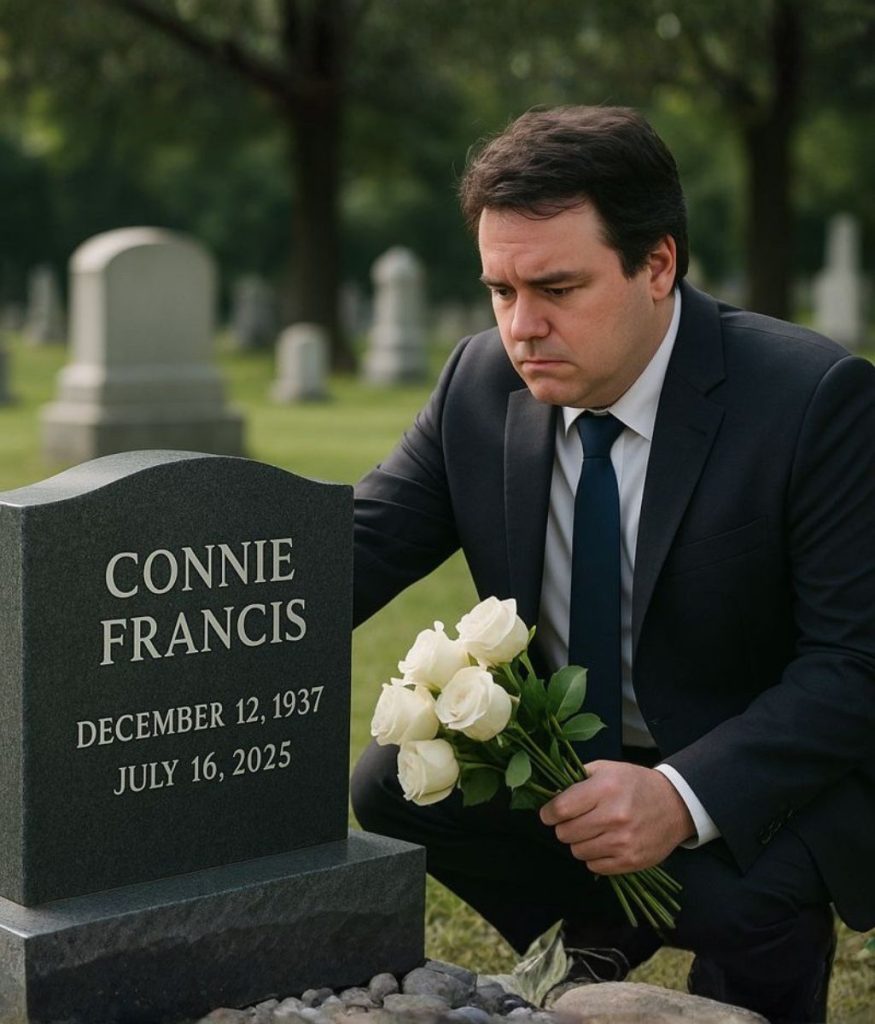 ON HER BIRTHDAY, CONNIE FRANCIS’ SON STOOD AT HER GRAVE AND WHISPERED ...