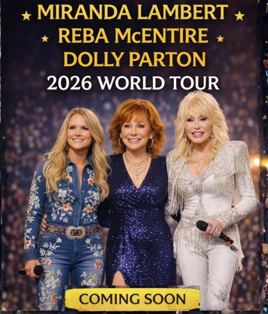 BREAKING NEWS: REBA McENTIRE,MIRANDA LAMBER, AND DOLLY PARTON ANNOUNCE ...