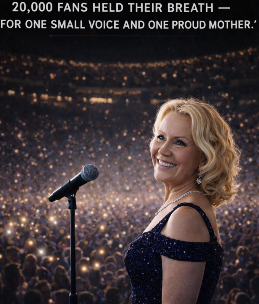 “20,000 FANS HELD THEIR BREATH — FOR ONE SMALL VOICE AND ONE PROUD ...