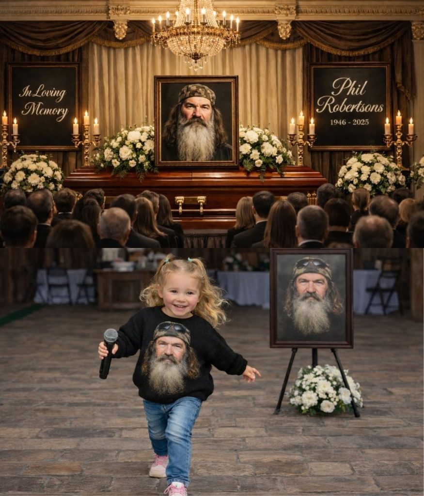 A SMALL VOICE. A BIGGER MIRACLE: At Phil Robertson’s funeral, at age 4 ...